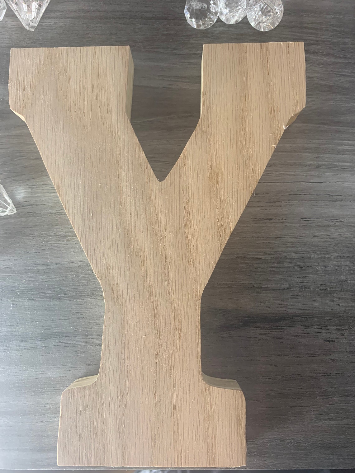 Wooden Block Letter y - Etsy