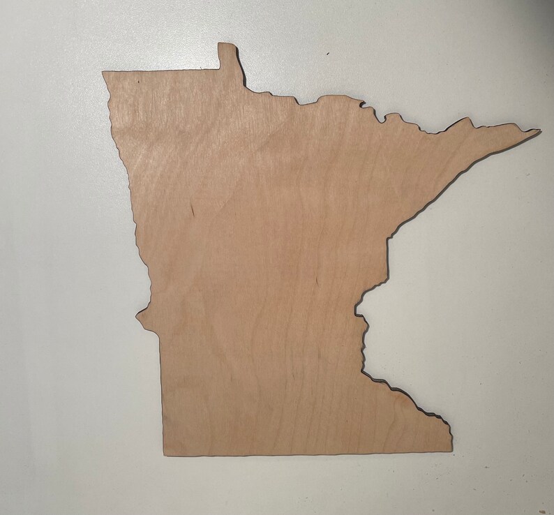 Custom Wooden State Cutout - Home State Wall Art - Personalized Gift - Etsy