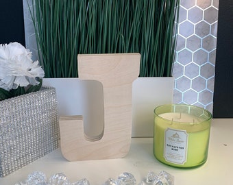 Wooden Letter J | Etsy