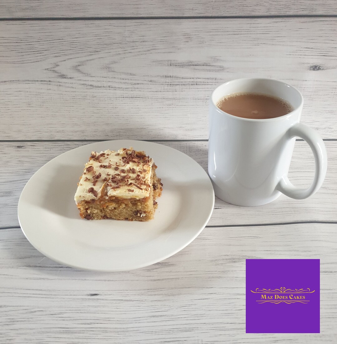 Banoffee Cake Tray Bake - Etsy