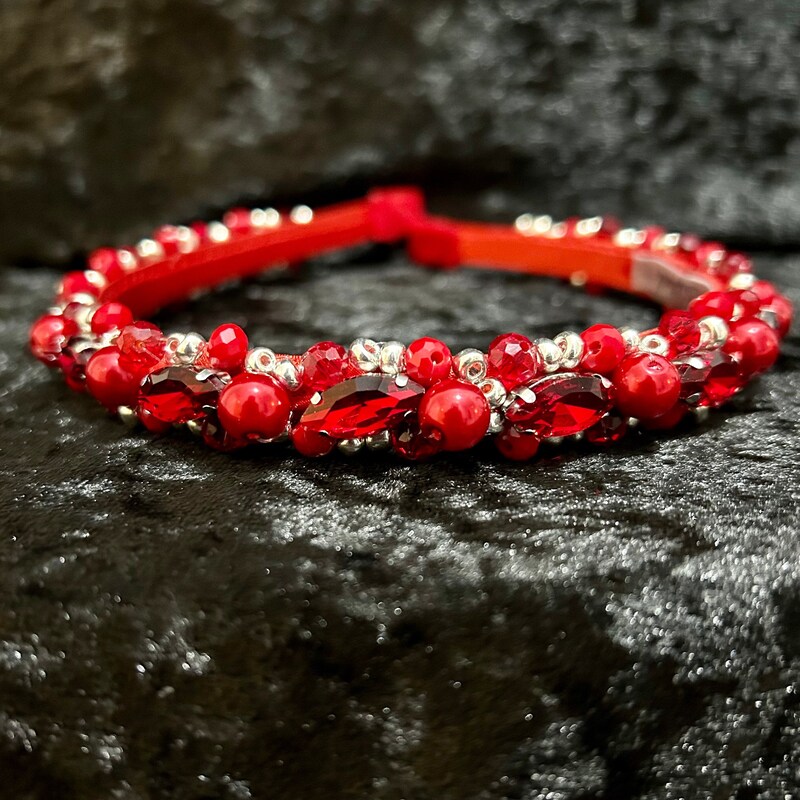 Red Headband - Etsy