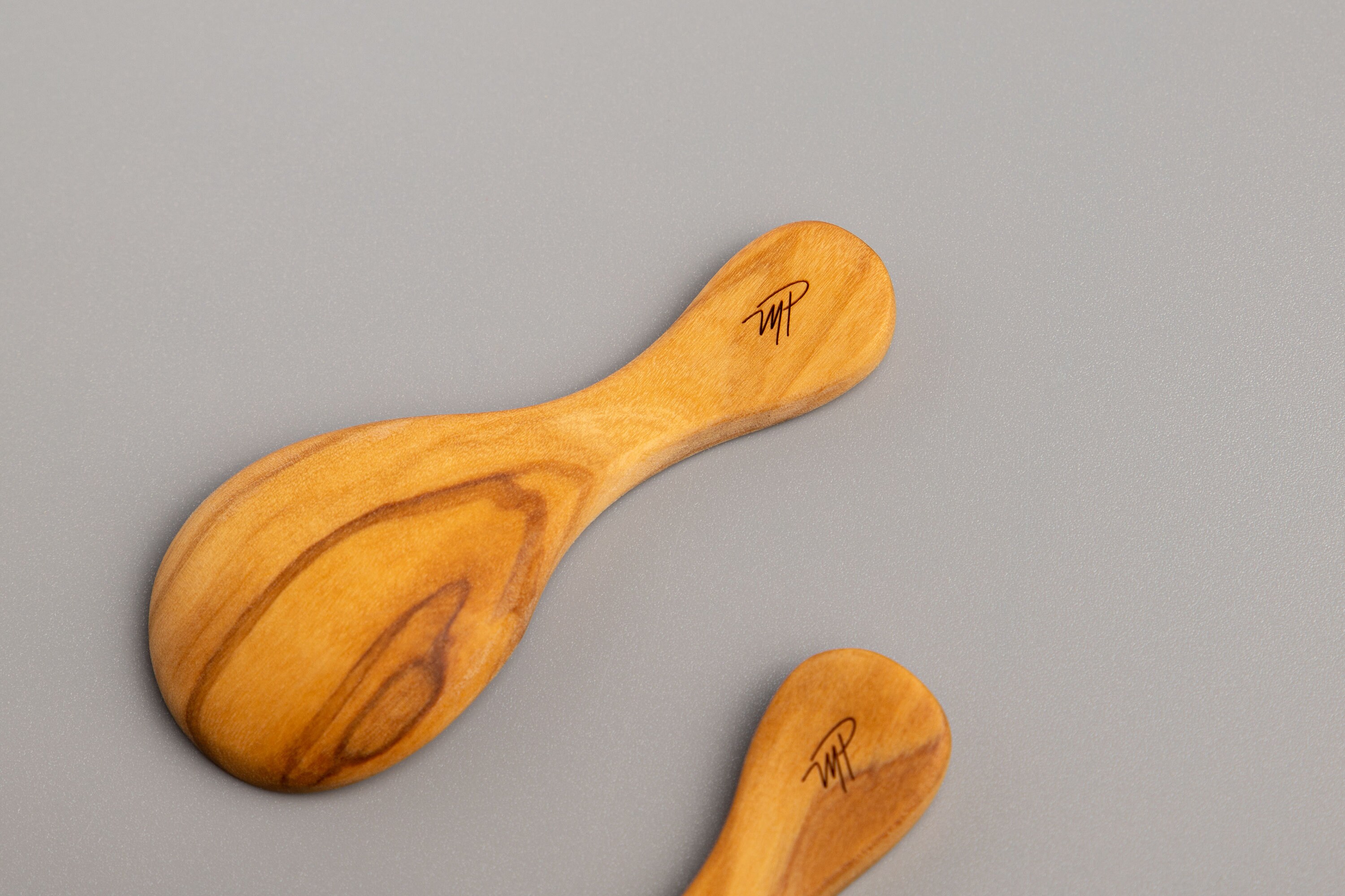 JADE Mini Natural Olive Wood Spoon Handmade Spice Spoon - Etsy