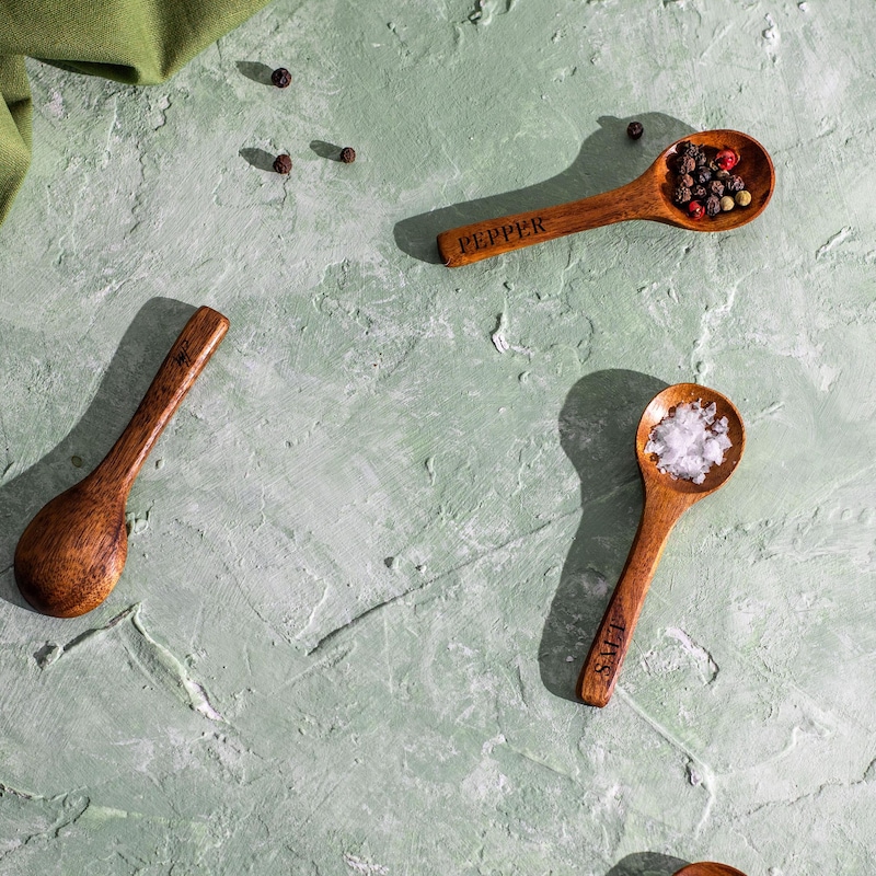 Small Wooden Teak Spoon - Etsy UK