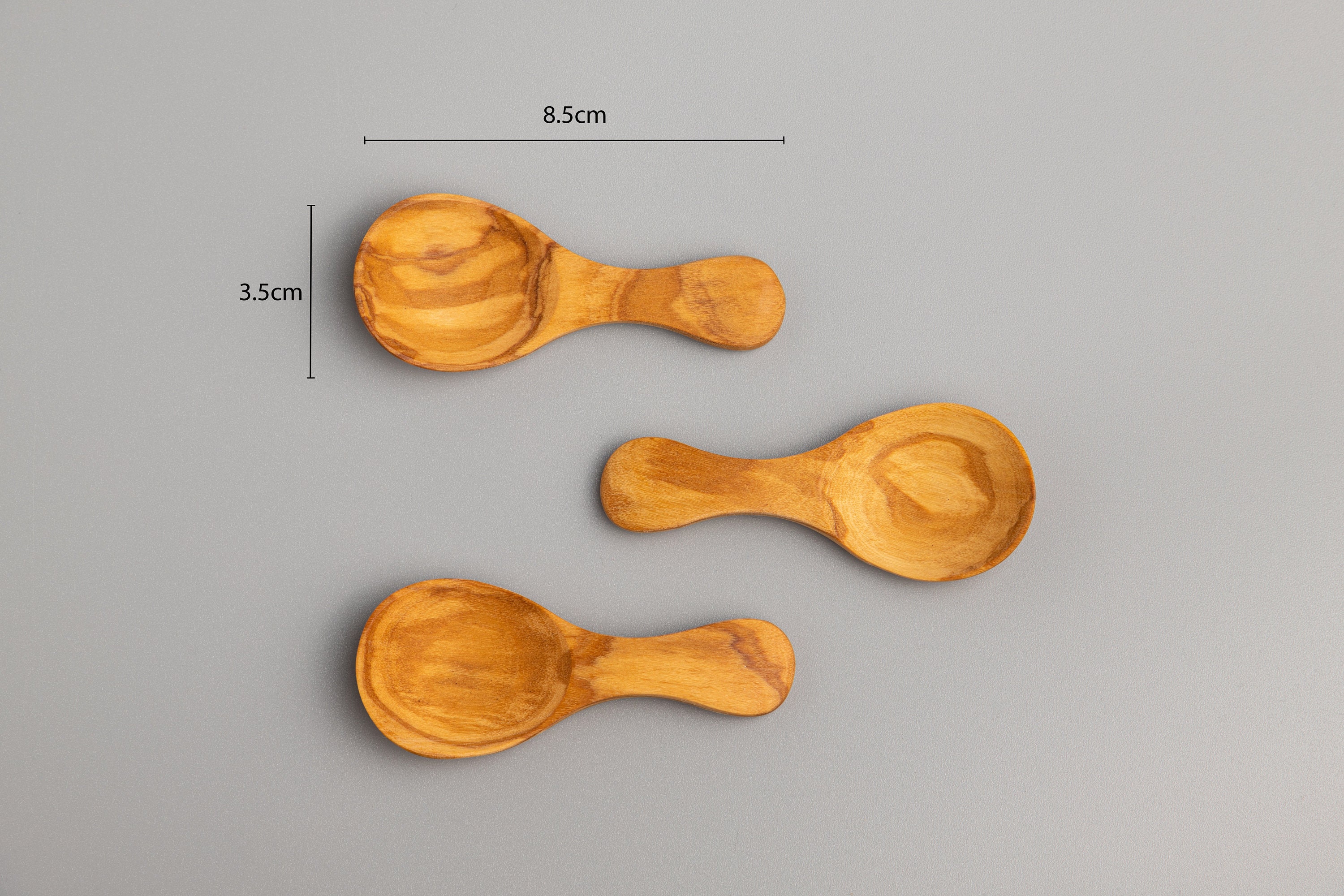 JADE Mini Natural Olive Wood Spoon Handmade Spice Spoon - Etsy