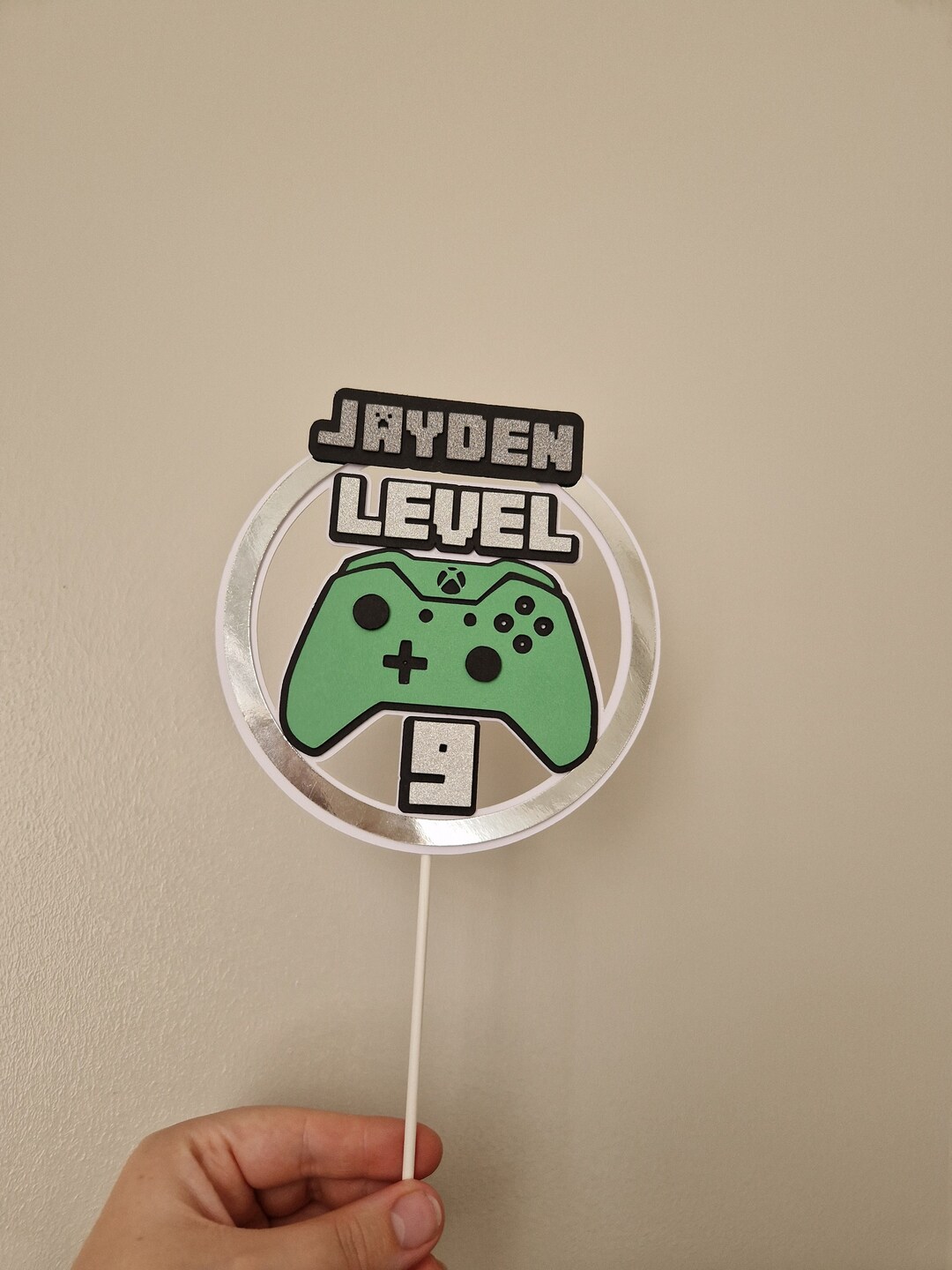 Xbox Inspired | Gamer | Minecraft | Controller | Cake Topper - Etsy UK