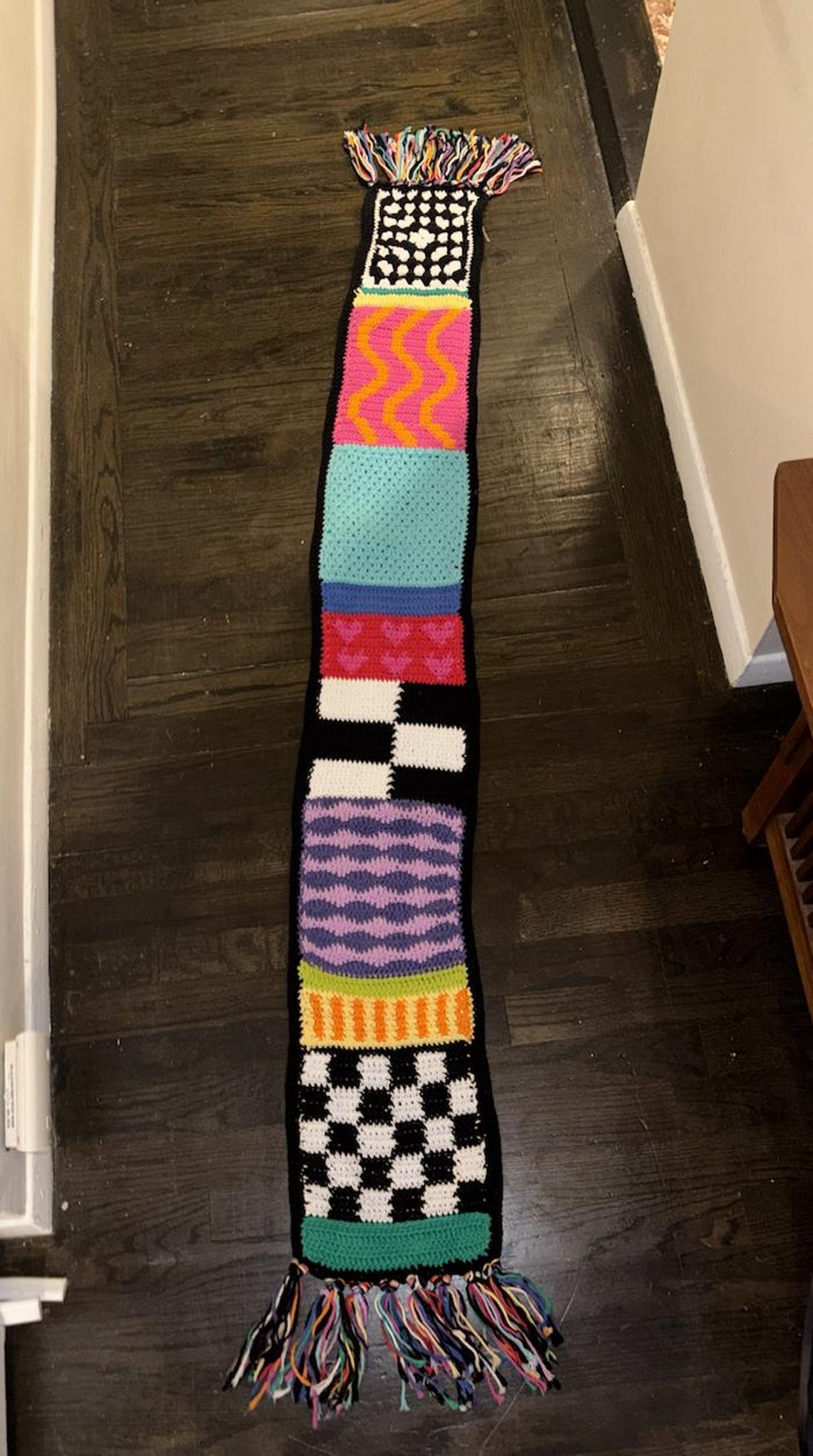 Maximalist Scarf Crochet Pattern | PDF Digital Download | Fun ...