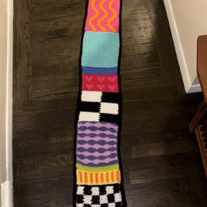 Maximalist Scarf Crochet Pattern | PDF Digital Download | Fun ...