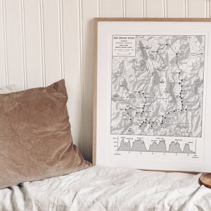 Bob Graham Round With Route Profile - Lake District, England, UK ...