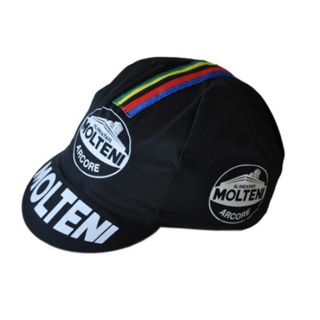 Molteni Retro Vintage Cycling Team Bike Under Helmet Hat Cap - Etsy