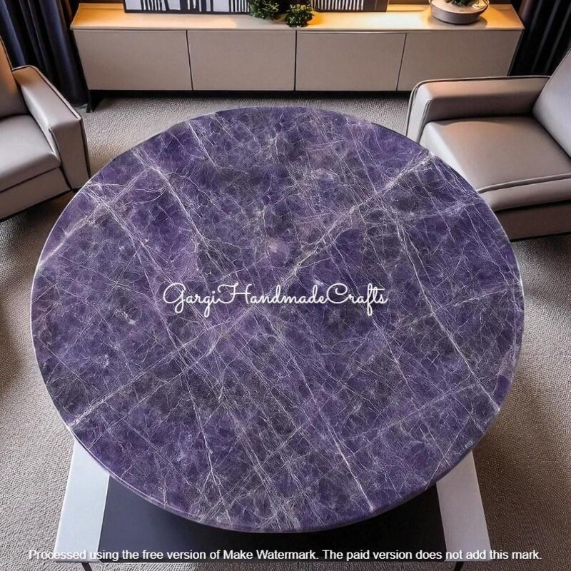 Amethyst Table - Etsy