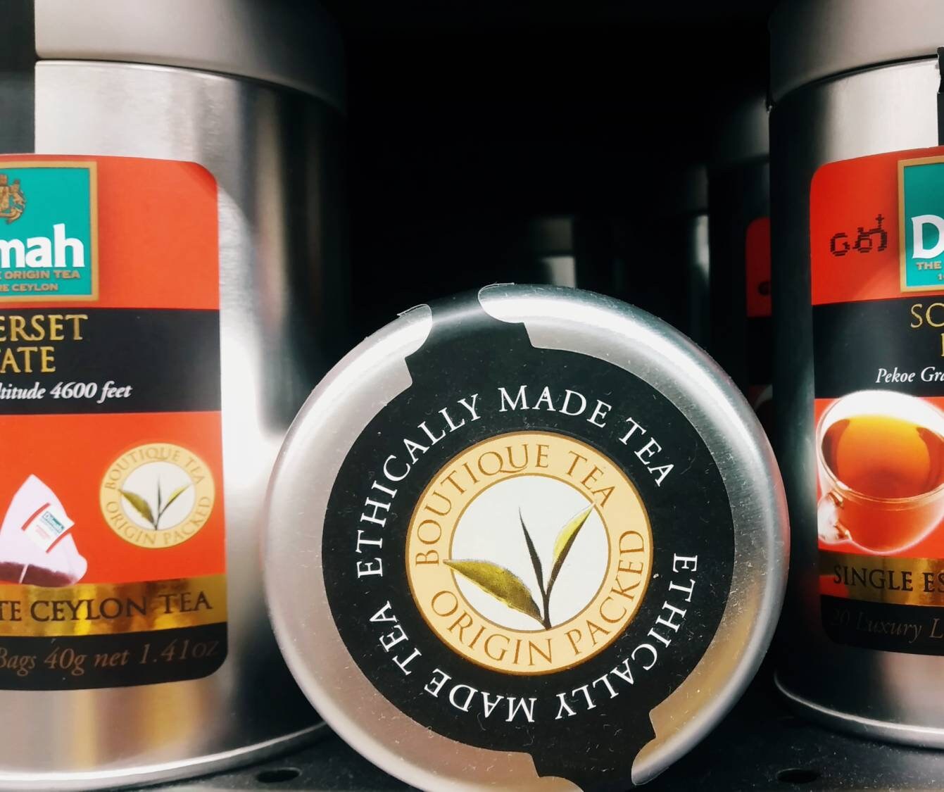 Dilmha 100% Pure Natura Ceylon Tea, 20 Bags Sri Lanka Luxury Tea ...