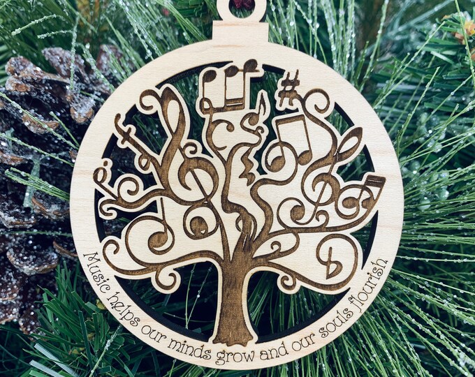 Music Appreciation Ornament Gift for Music Teachers, Music Students ...