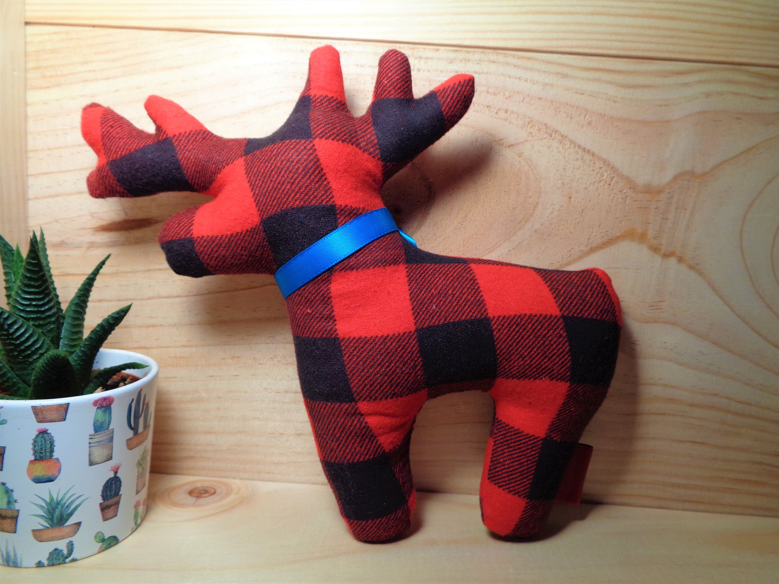 Cotton Caribou Plush Toy - Etsy