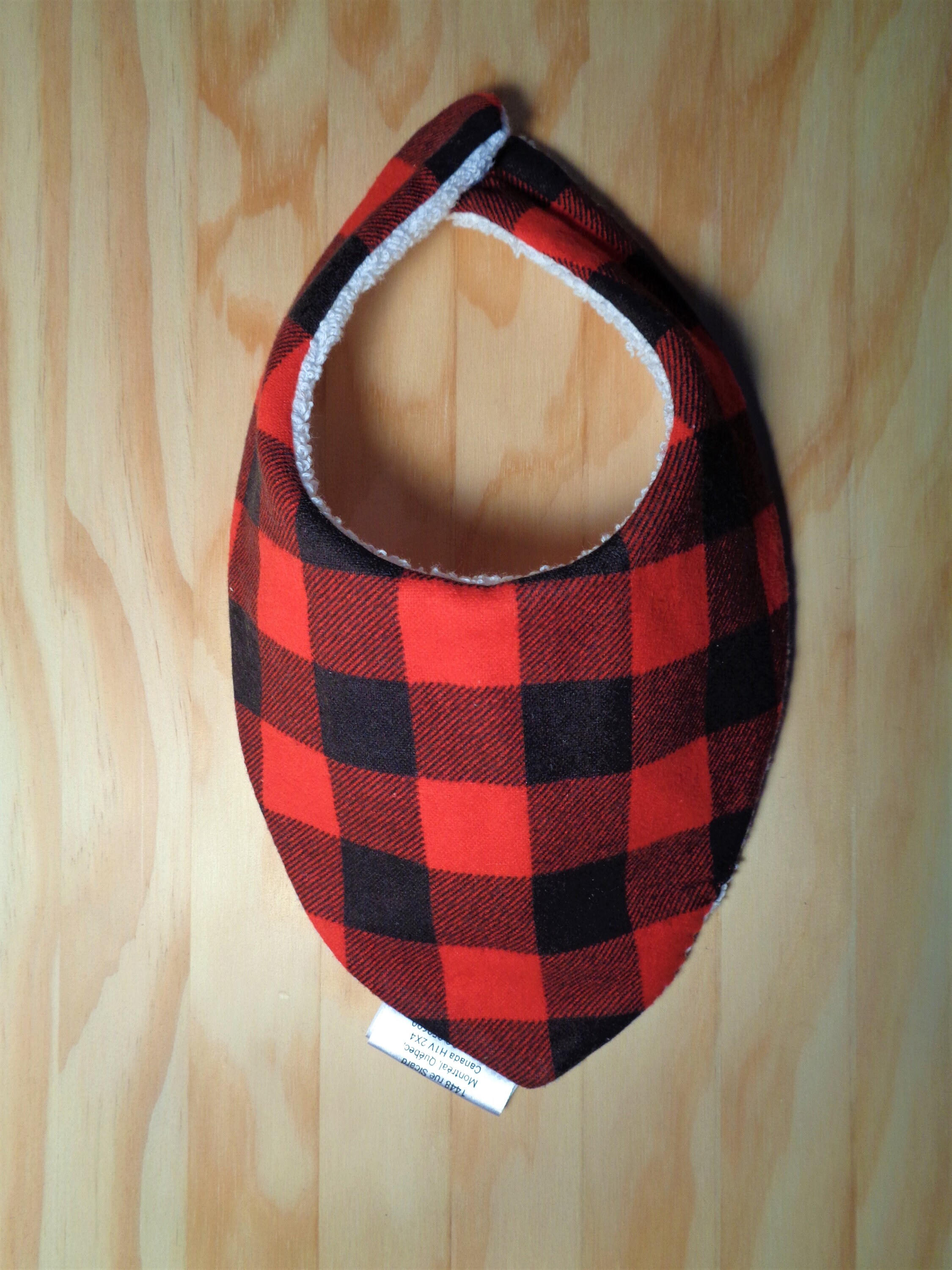 Duo Washcloth and Cotton Rat Checkered Bib for Newborn - Etsy UK