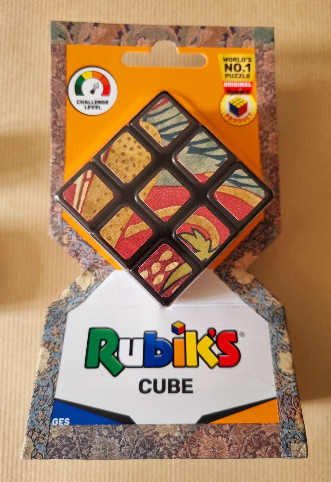 William Morris Rubik's Cube- the Original 3x3 Colour-matching Puzzle ...