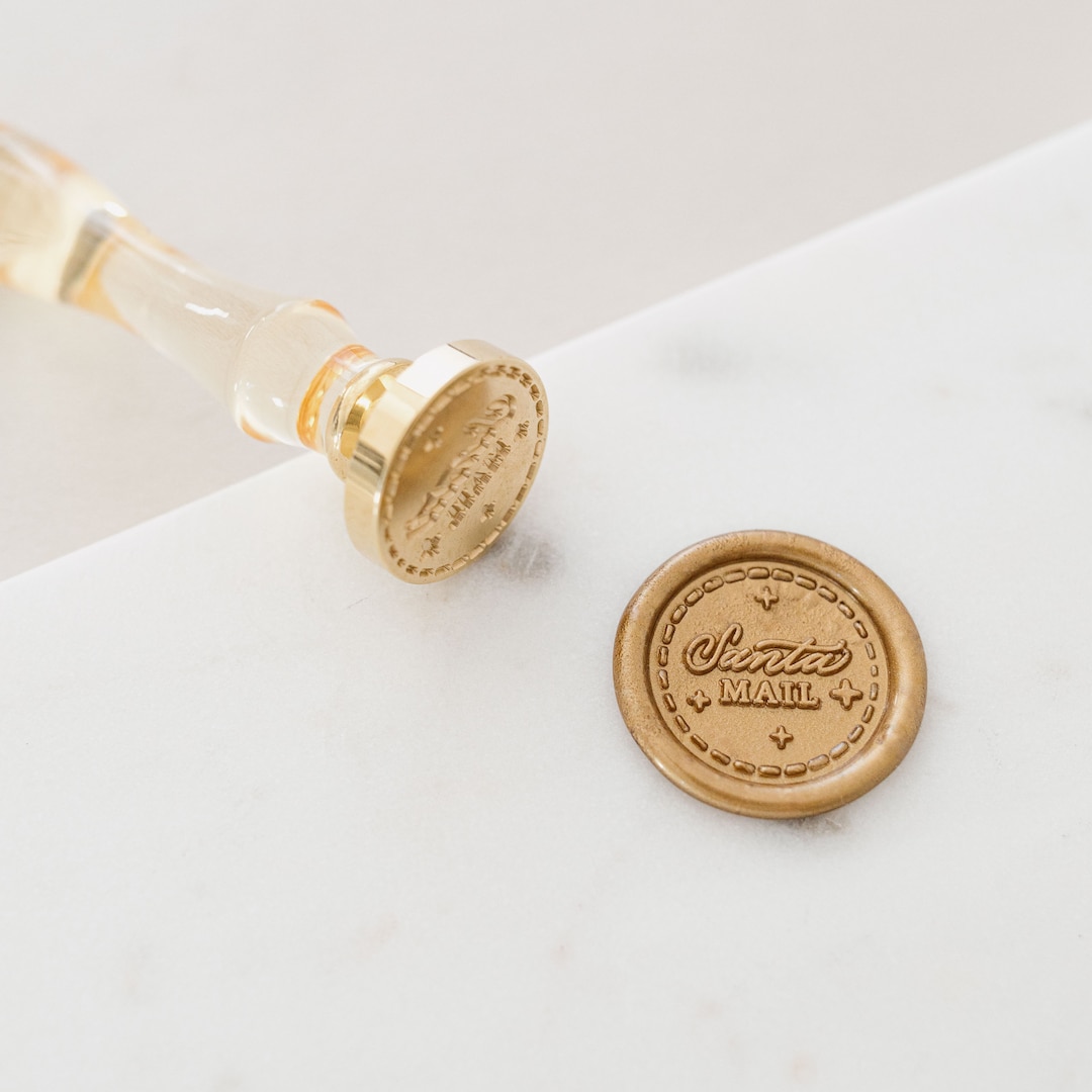Santa Mail Wax Seal Stamp With Original Handle Limited - Etsy