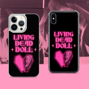 Goth Glam Aesthetic iPhone Case / Coffin Vampire / Girl Neon / Living ...