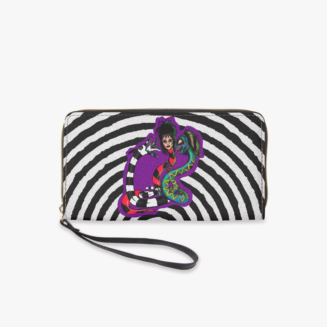 Beetlejuice Wallet – Tim Burton Inspired, Creepy Cute Horror Goth ...
