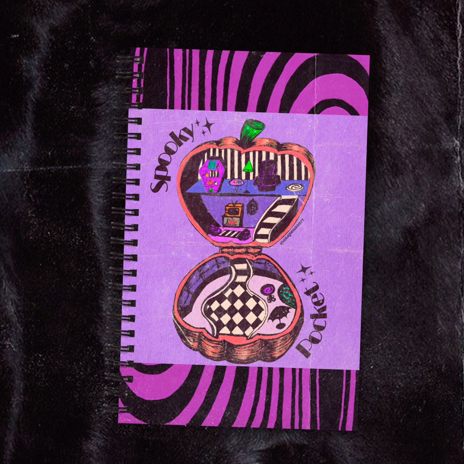 Polly Pocket Spooky Doll House Bullet Journal / Notebook / - Etsy UK