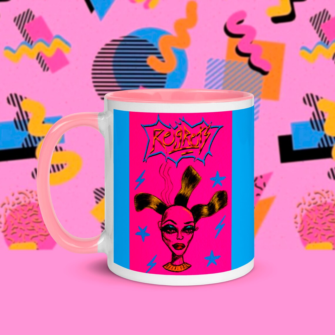 90s Cartoon Mug / Retro Vintage Nostalgic / Pop Culture / Alternative ...
