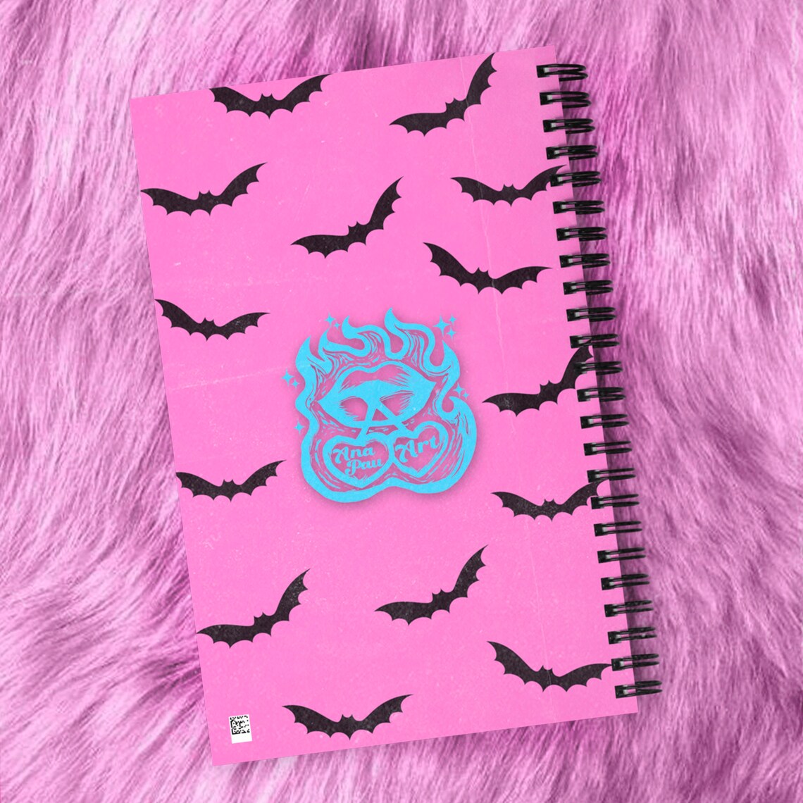 Vampire Girl Journal Notebook Spooky Season Pink Halloween - Etsy UK