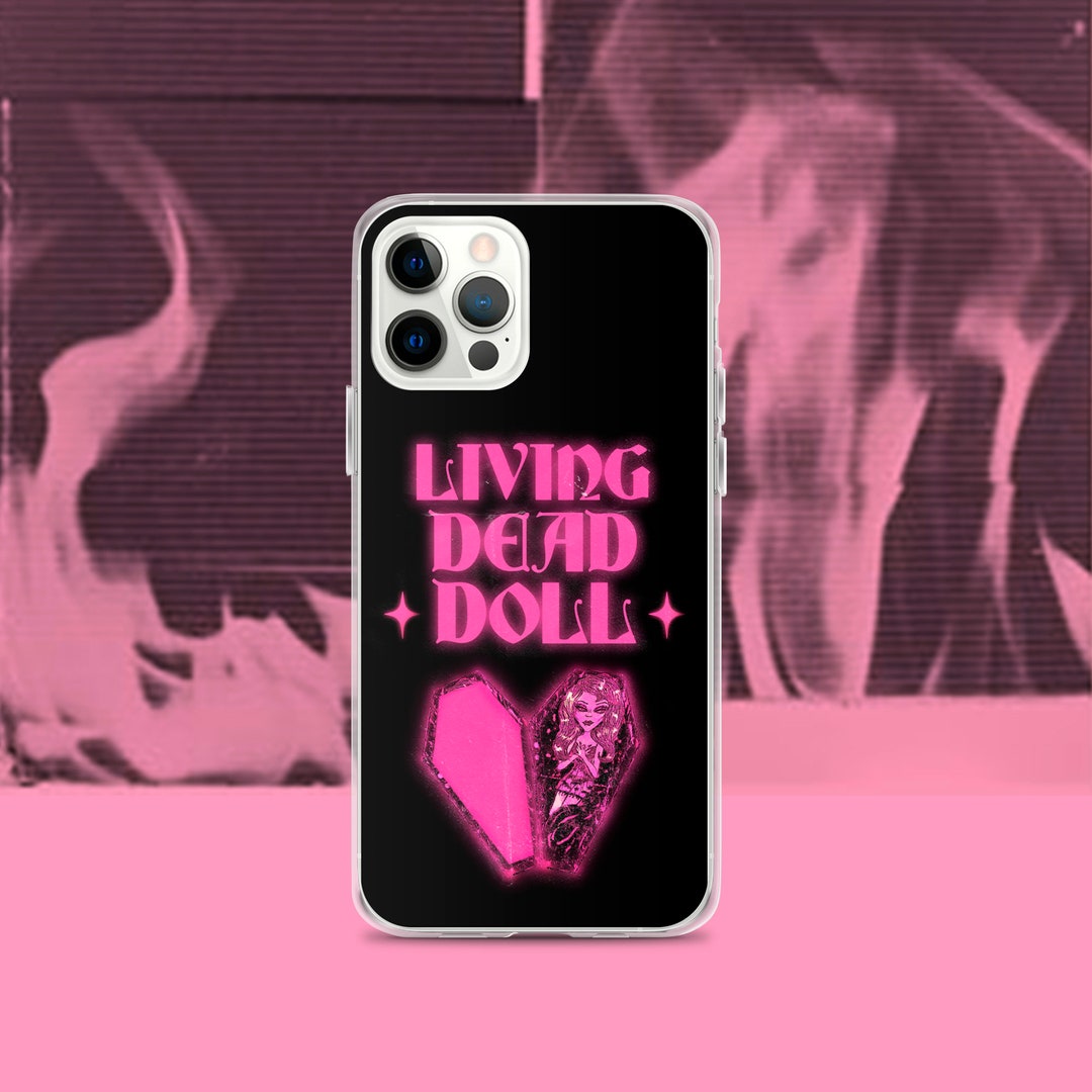 Goth Glam Aesthetic iPhone Case / Coffin Vampire / Girl Neon / Living ...