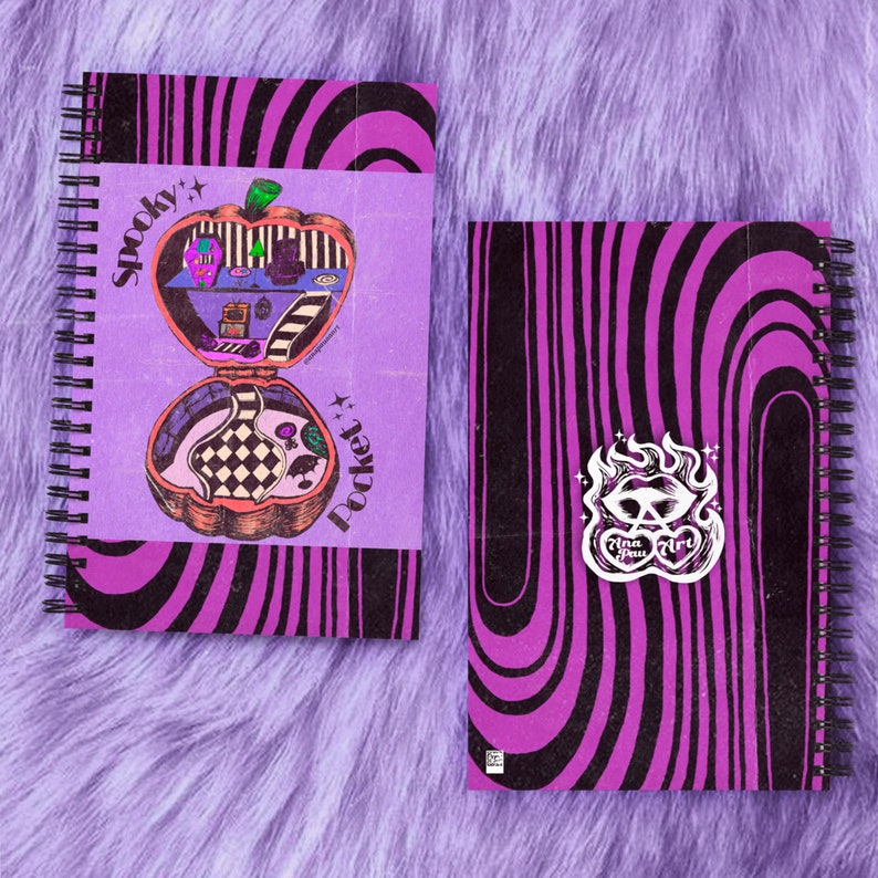 Polly Pocket Spooky Doll House Bullet Journal / Notebook / - Etsy UK