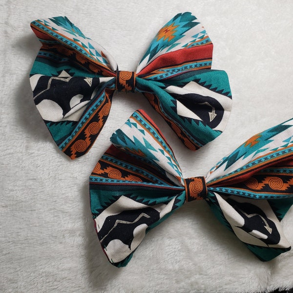 Native American Hair Barrettes - Etsy