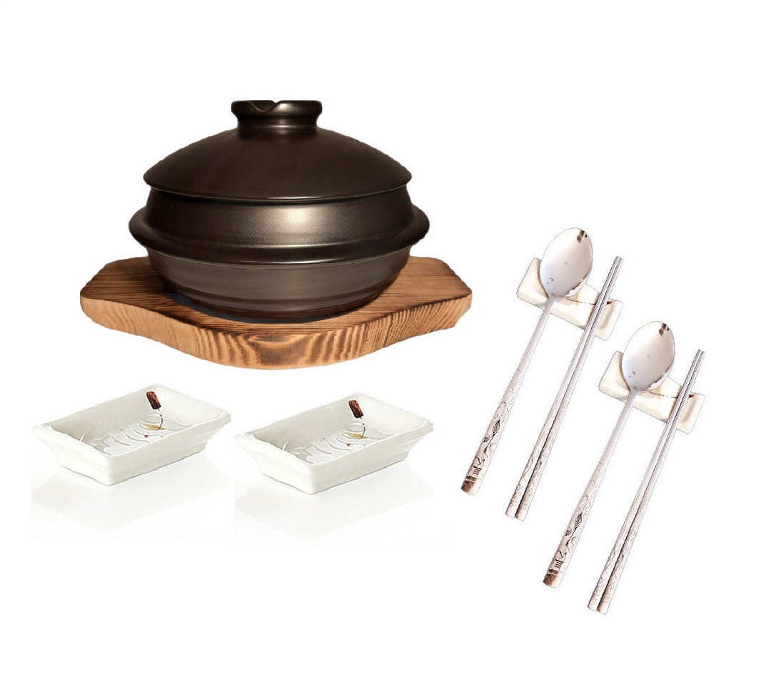 Korean Earthenware Pot (ddukbaegi) Couple Gift Set - Etsy