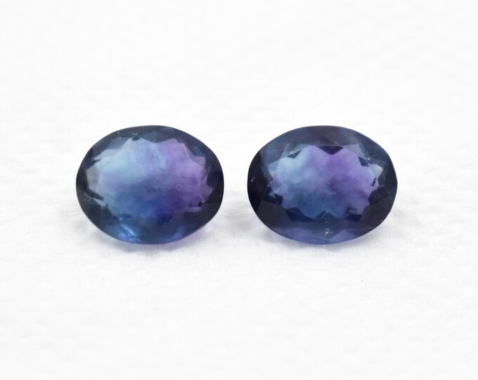 Multi Fluorite Oval Cut Stone Natural Gemstone | Fluorite for Jewelry ...