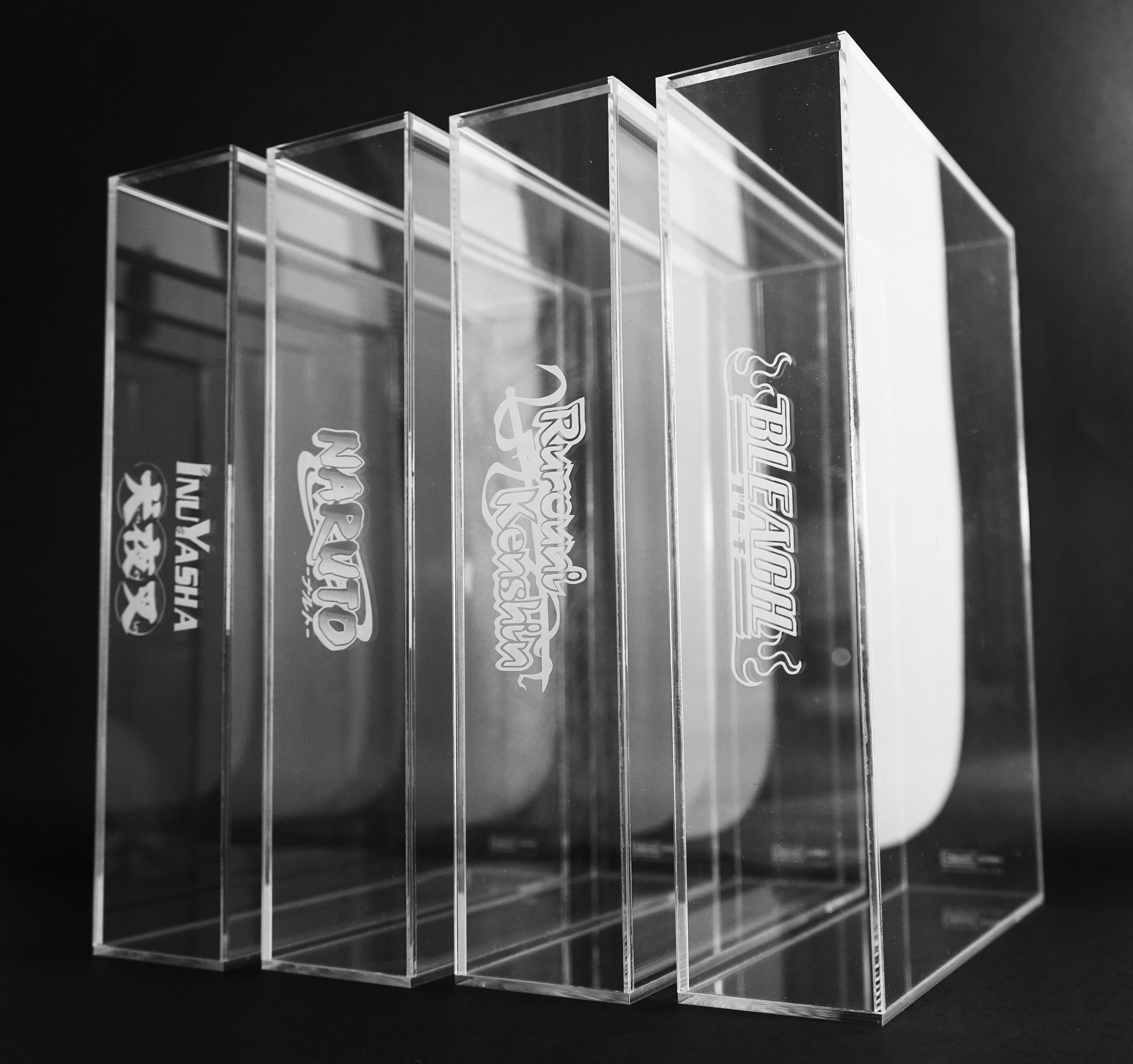 Clear Lucite Display Boxes