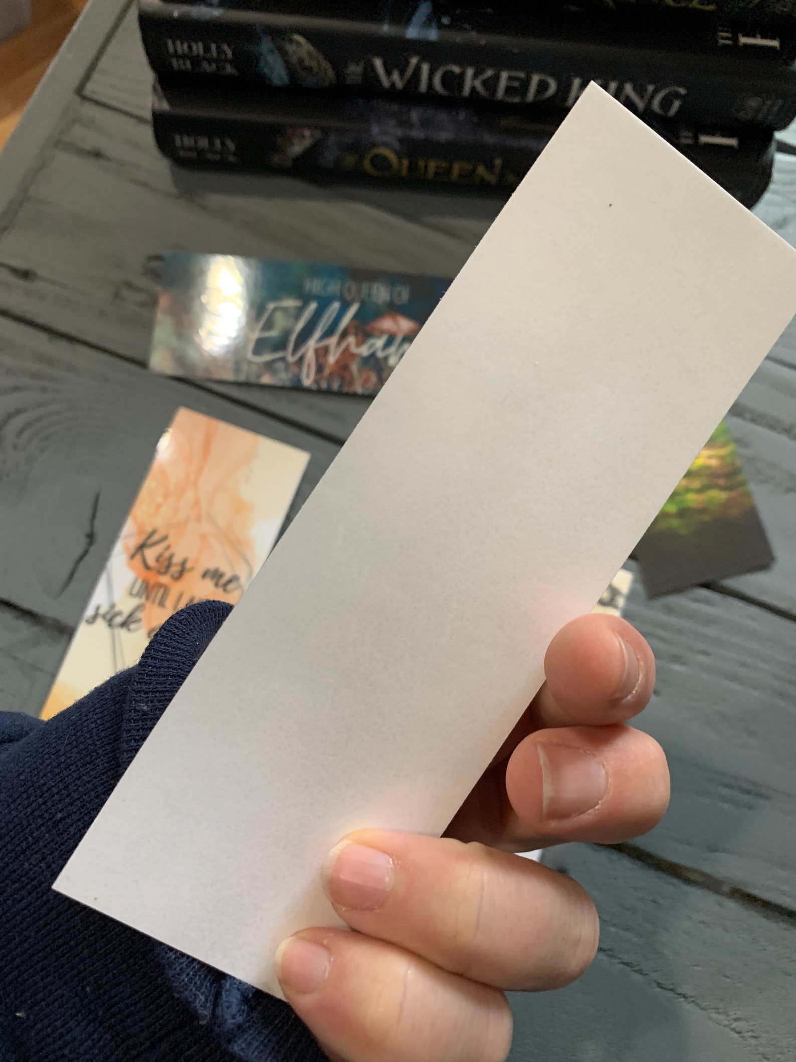 Set of 6 Folk of the Air Themed Bookmarks, Physical Bookmarks, Sturdy ...