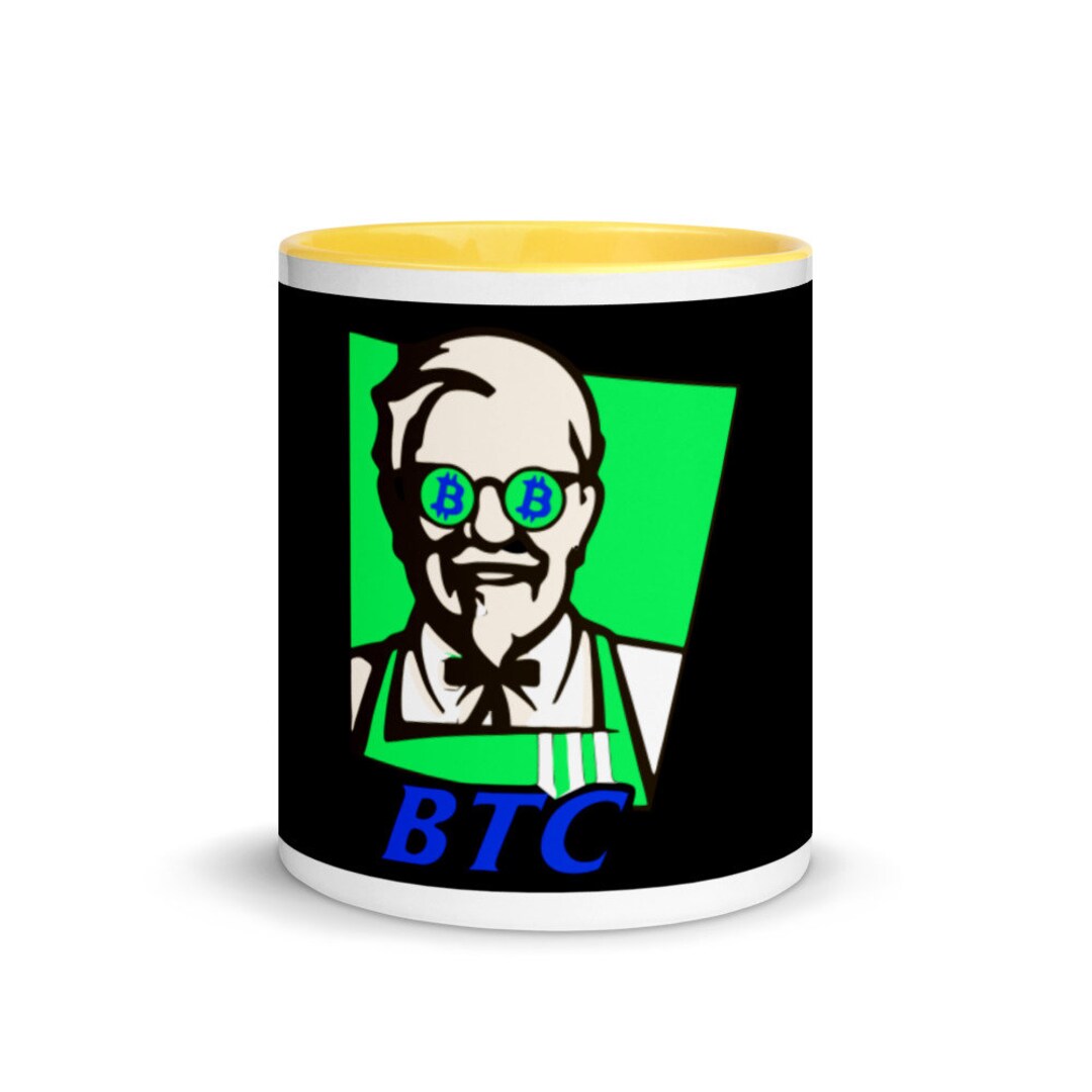 BTC Photo Mug Gift for Business Stock Market Decore Personalized Modern ...