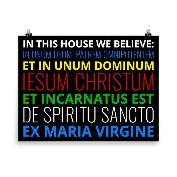 In This House We Believe - Etsy