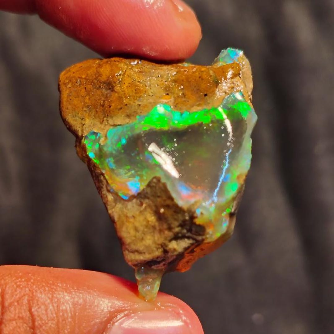 59.00 Carat Opal Rough, Fire Ethiopian Opal Gemstone Rough - Etsy