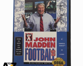 John Madden Football Card - Etsy