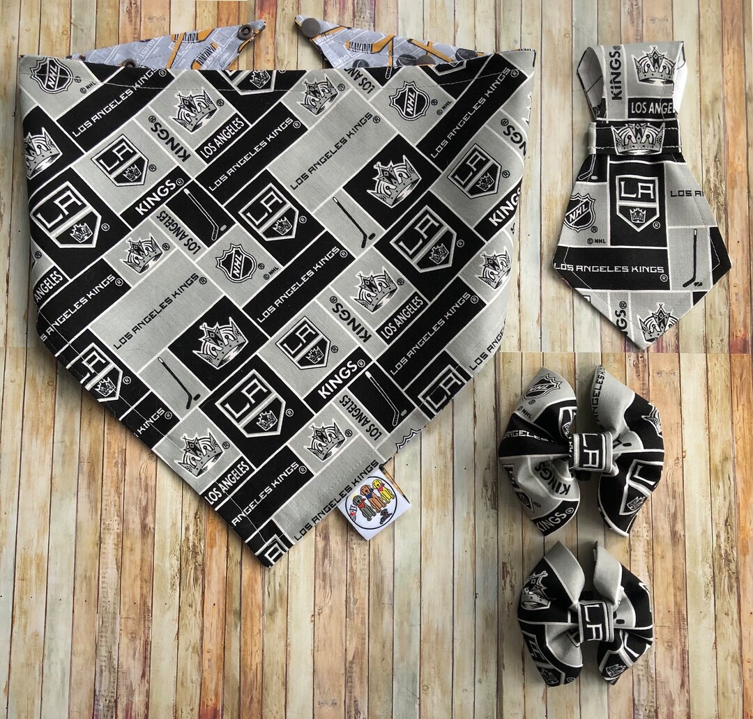Los Angeles Kings Dog Bandana / Kings Pet Neck Tie • Bow Tie / Dog ...