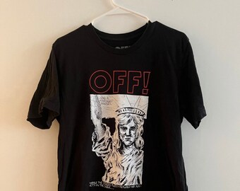 Rare Signed Band T Shirt UK Punk Band the Lurkers New Wave Punk Red ...