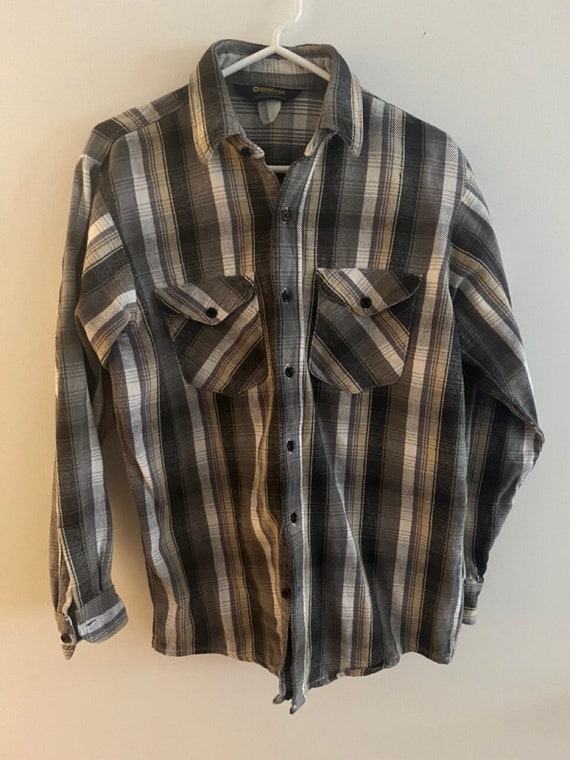 Vintage Checked Flannel Shirt Gem vintage-checked-flannel-shirt-gem