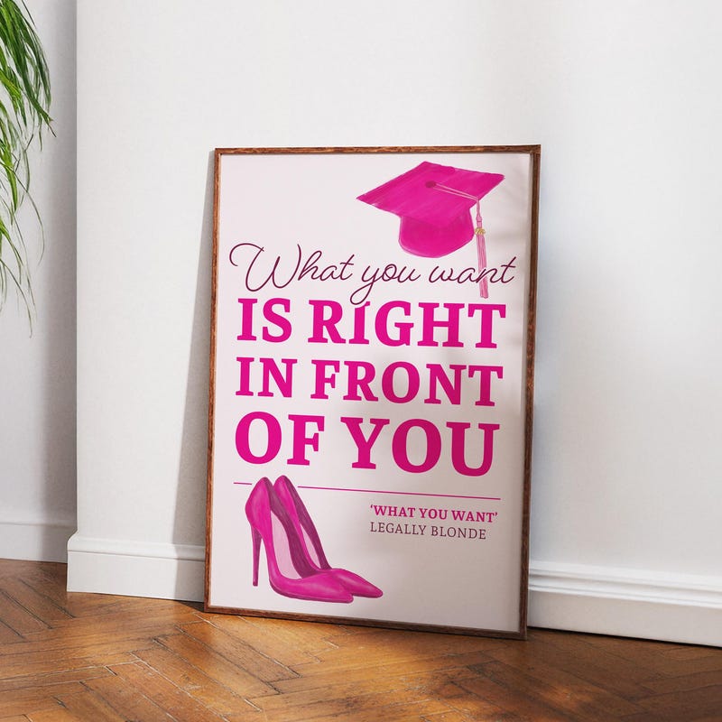 Legally Blonde Wall Poster - Etsy UK