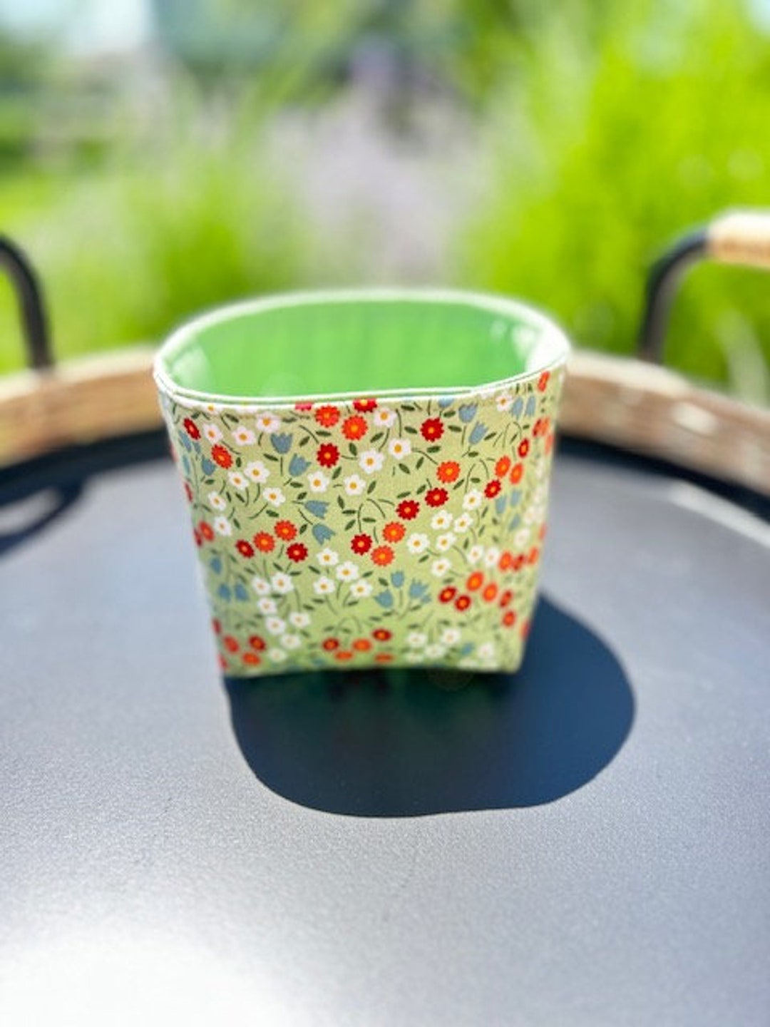 Extra Small Fabric Basket|fabric Bin|gift Basket|storage|organization ...