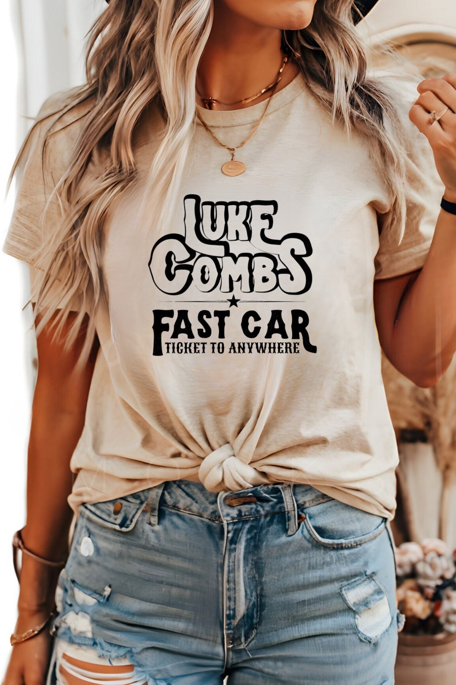 Luke Combs Shirt, Fast Car, Country Concert Shirt, Western Rodeo Tee ...