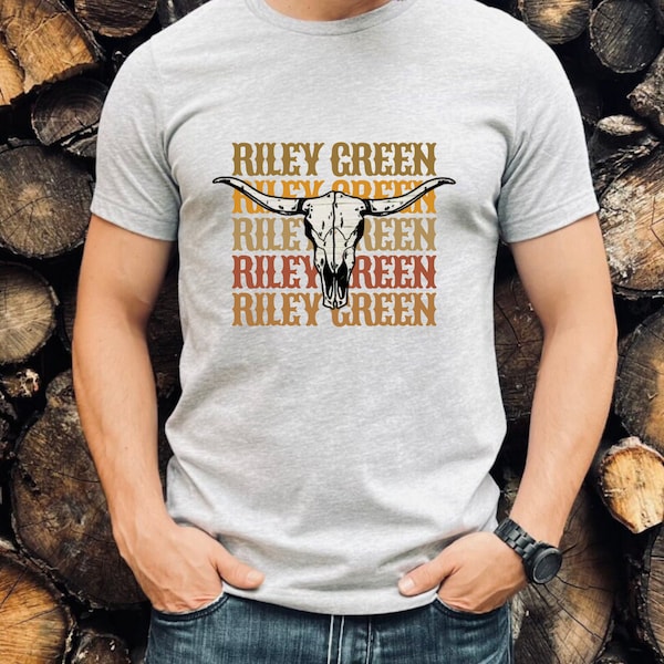 Western Riley Green Shirt - Etsy