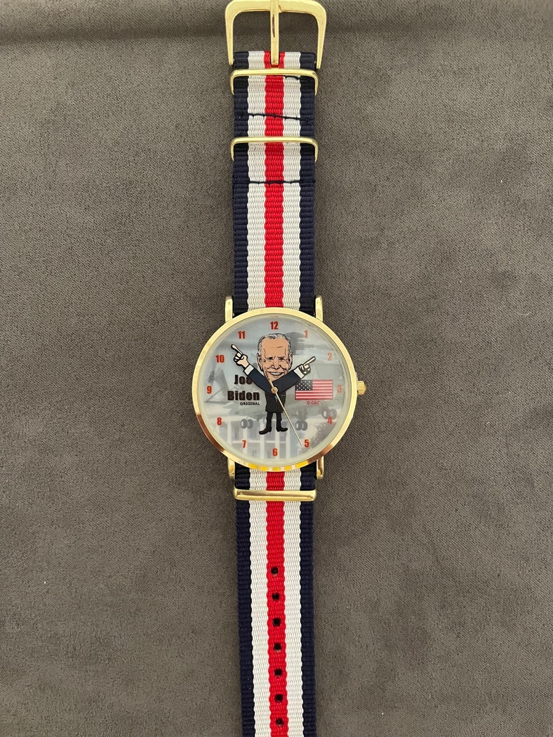 President Joe Biden Collectible Caricature Watch - Etsy