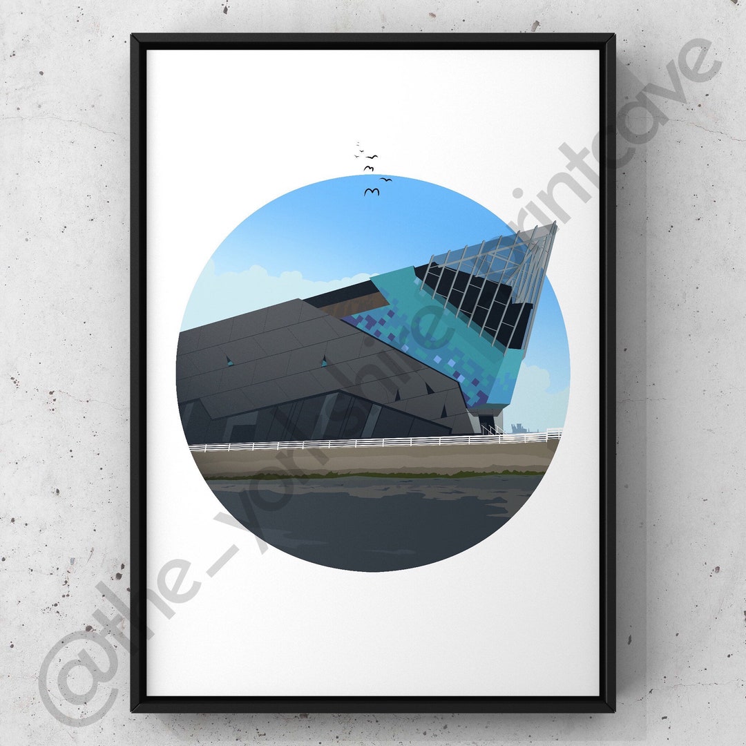 The Deep Hull Print the Deep Aquarium Hull Prints Hull Print Hull ...