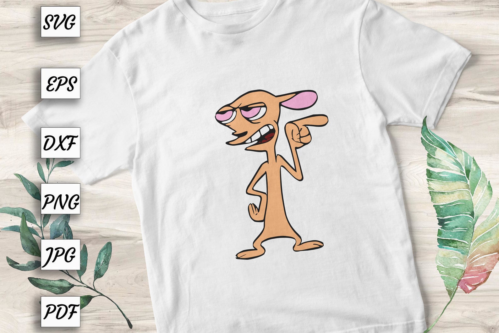 Bundle ren and stimpy svg png for Cricut ren y stimpy | Etsy