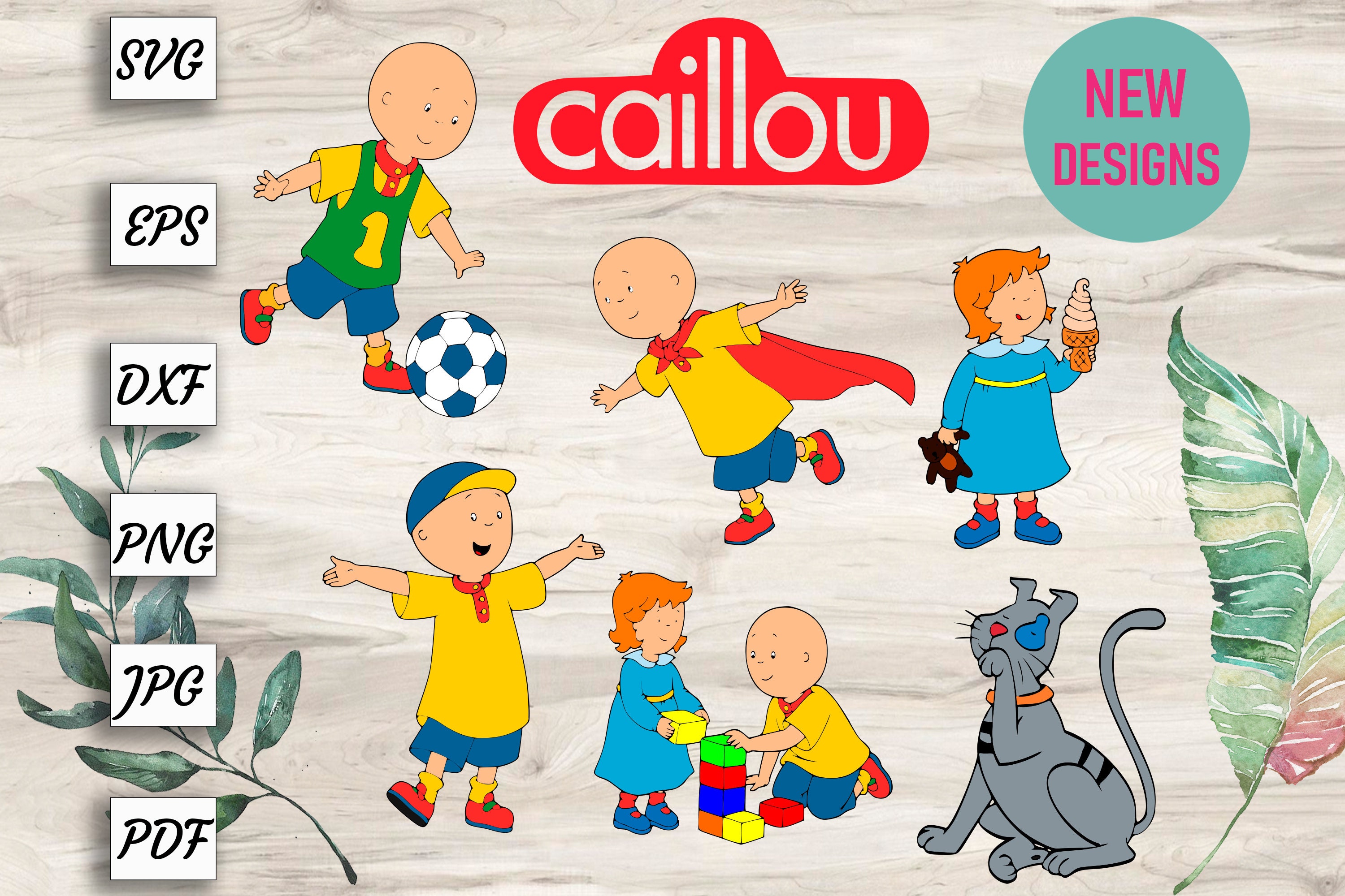 Caillou Clipart