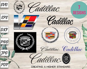 Cadillac Svg | Etsy