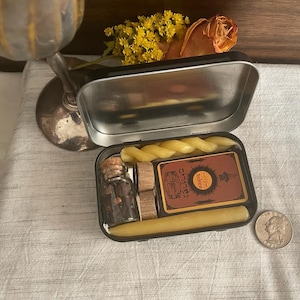 Shabbat and Havdalah Pocket-sized Travel Kit - SMALL - Beeswax Shabbat ...
