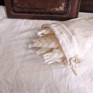 Mini Havdalah Candles - Shabbat Kit Extras - 2"-3" Beeswax Candles ...